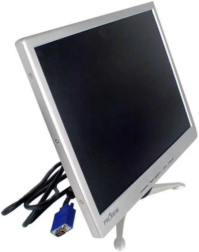 PROVIEW 14" Active Matrix, TFT LCD XGA LCD Monitor 50 ms D-Sub PL456s ...