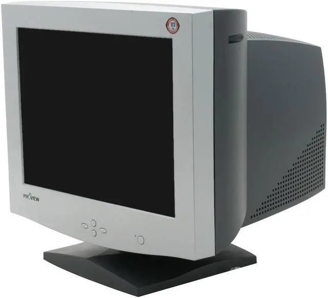 PROVIEW PS720F-1S Black and Silver 17" CRT Monitor - Newegg.com
