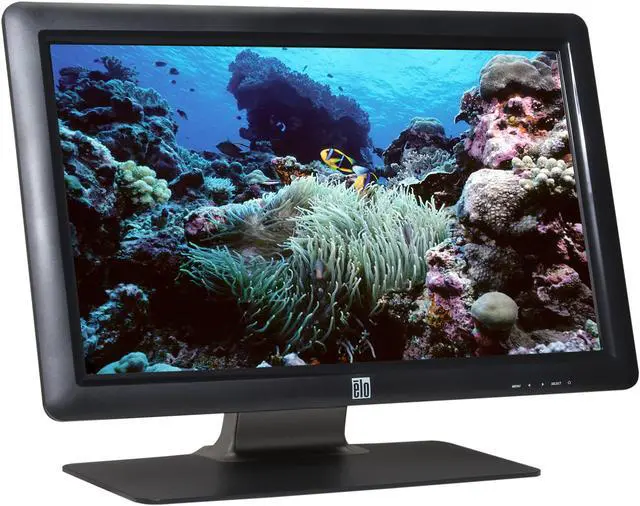 Elo E107766 22" LCD Touchscreen Monitor, Black - Newegg.com