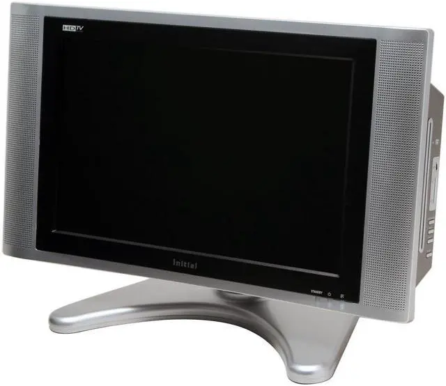 Initial DTV-172 17" Silver LCD TV with Built-In DVD player - Newegg.com
