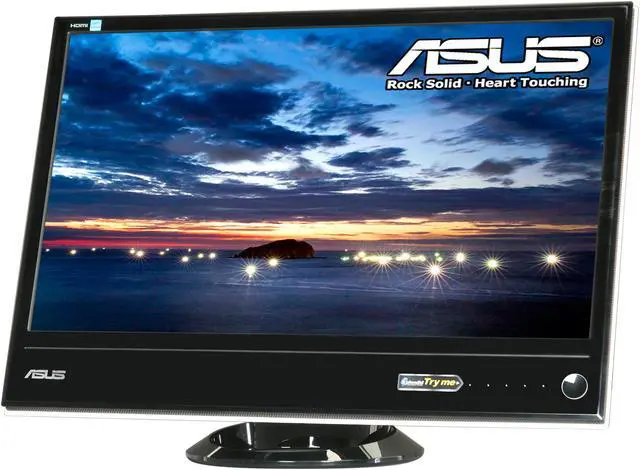 ASUS ML248H Black / White 24" 2ms HDMI LED Backlight Widescreen LCD ...
