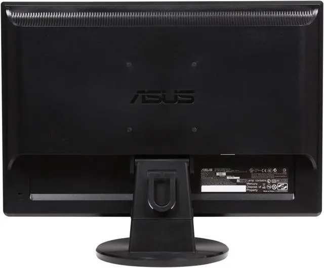 ASUS VW224T-B Black 22" 5ms Widescreen LCD Monitor 300 cd/m2 ASCR 5000: ...