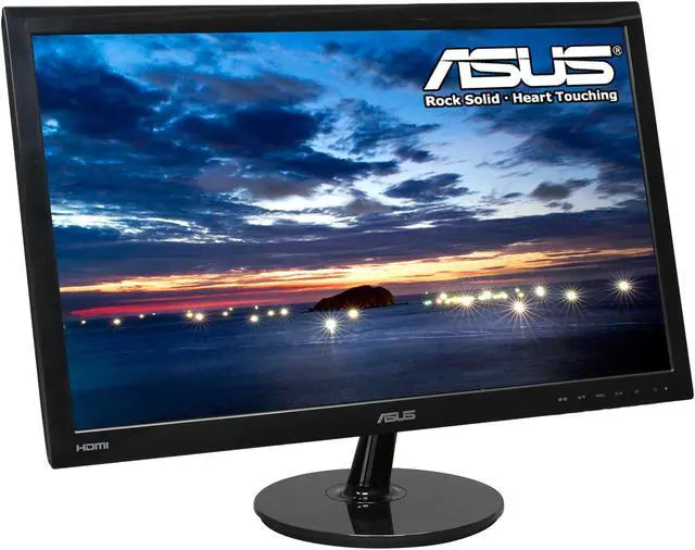 Refurbished: ASUS 23.6" LCD Monitor 2ms (Gray to Gray) D-Sub, DVI-D ...