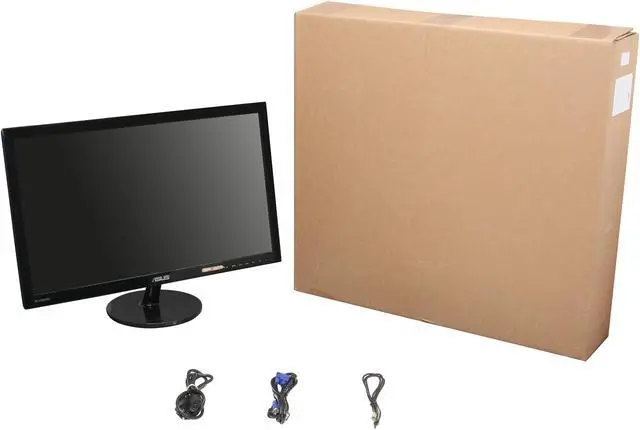 Refurbished: ASUS 27" LCD Monitor 1ms (GTG) D-sub, HDMI, DisplayPort ...