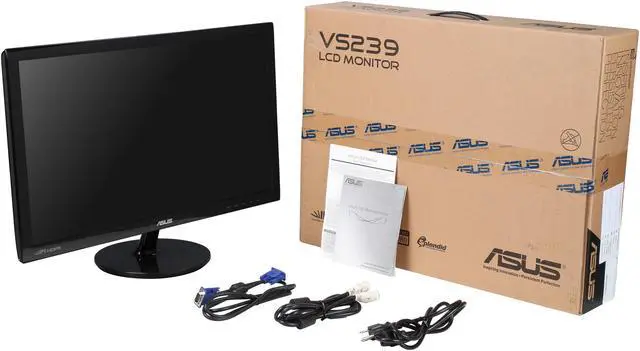 Refurbished: ASUS VS239H-P Black 23" Widescreen LED Backlight LCD ...