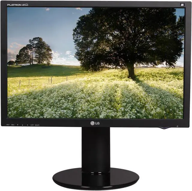 Refurbished: Famous Brand 24" TFT LCD LCD Monitor with USB2.0 Hub and ...