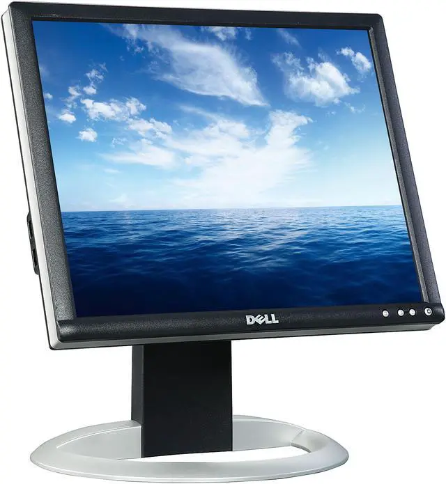Refurbished: Dell 17" 75Hz LCD Monitor 25 ms D-Sub, DVI MTDE1704FPVT-W ...