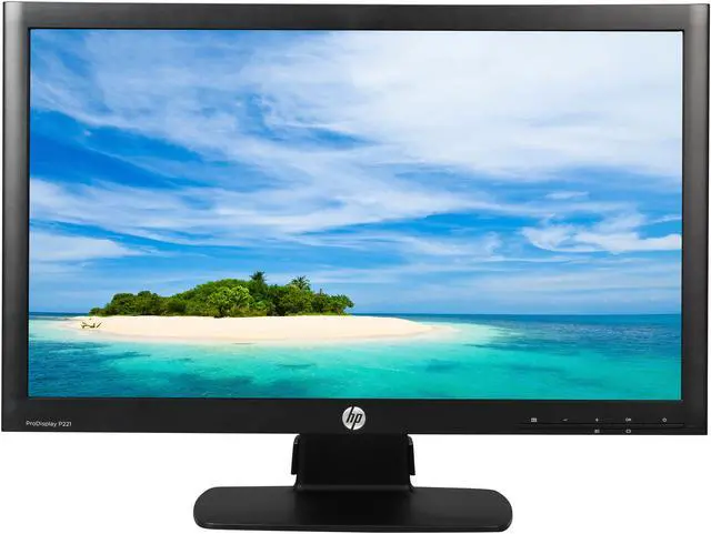 HP ProDisplay Smartbuy P221 Black 21.5" 5ms Widescreen LED Backlight ...