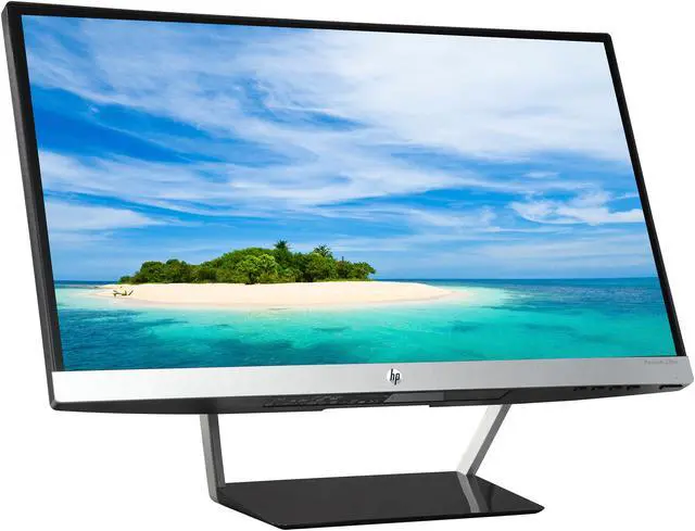 Refurbished: HP 23CW Black 23" 7ms Widescreen LED Backlight LCD Monitor ...
