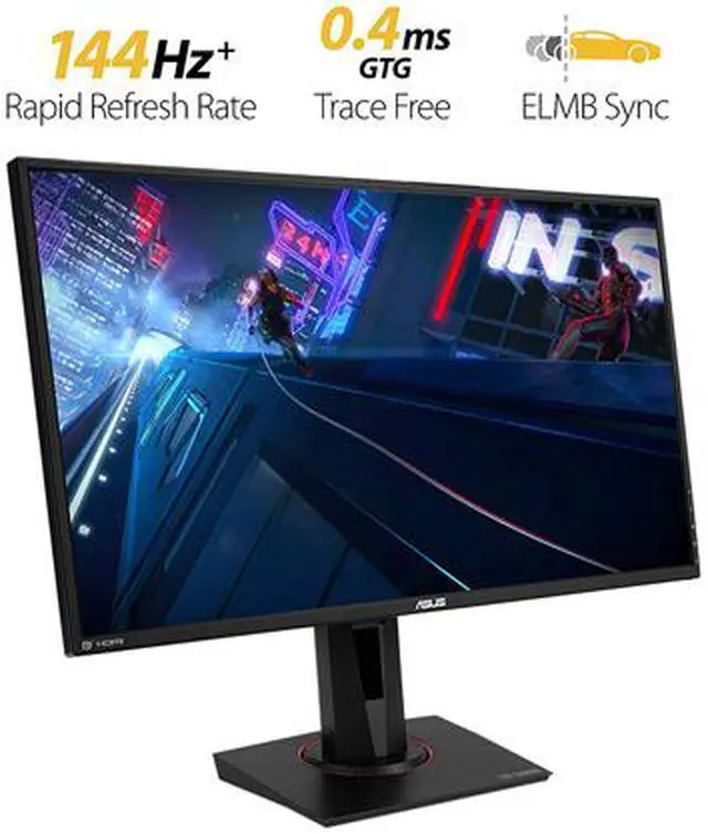 ASUS TUF Gaming VG27BQ HDR Gaming Monitor 27" WQHD (2560x1440), 0.4ms ...