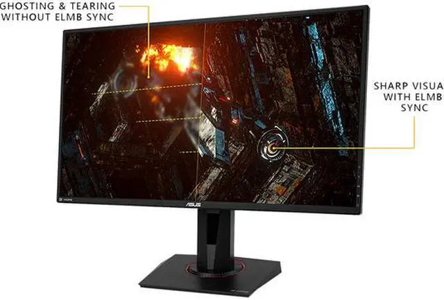 ASUS TUF Gaming VG27BQ HDR Gaming Monitor 27" WQHD (2560x1440), 0.4ms ...