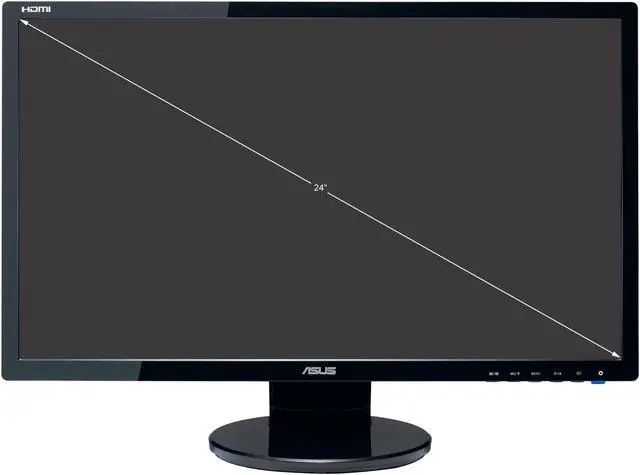 Refurbished: ASUS VE248H-REFA 24" 1920 x 1080 60 Hz Built-in Speakers ...