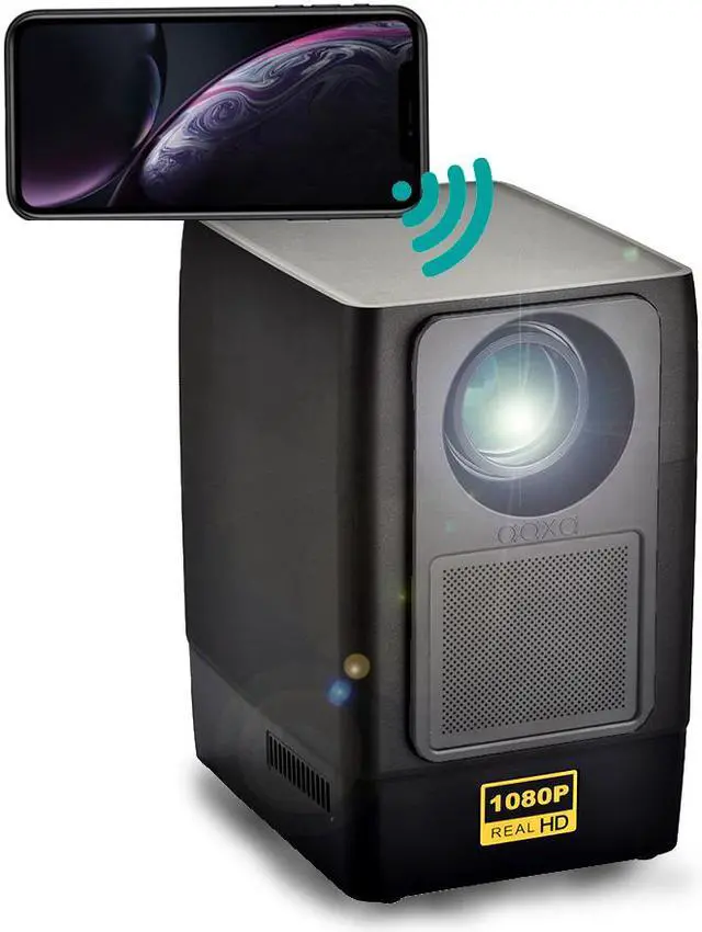 AAXA L500 Native 1080p Smart LED Portable Projector with Android ...
