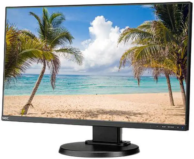 NEC MultiSync E Series E242N-BK 23.8" Full HD 1920 x 1080 6ms D-Sub, HDMI, DisplayPort Narrow ...