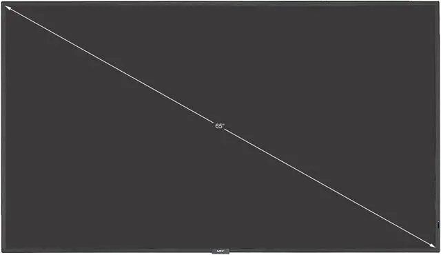 NEC Display Solutions MultiSync ME651 65" Public Display, 3840 x 2160 ...