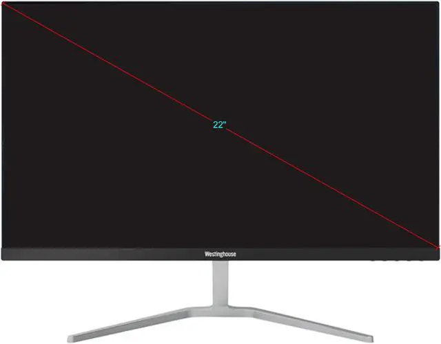 Open Box: Westinghouse WH22FX9019 22" Full HD 1920 x 1080 HDMI VGA Anti ...