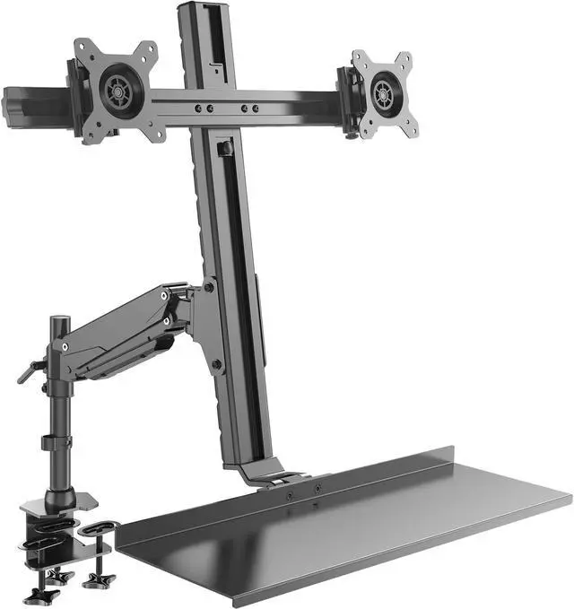 Rosewill RMS-17003 Dual Monitor Mount Sit Stand Desk Mount Height ...