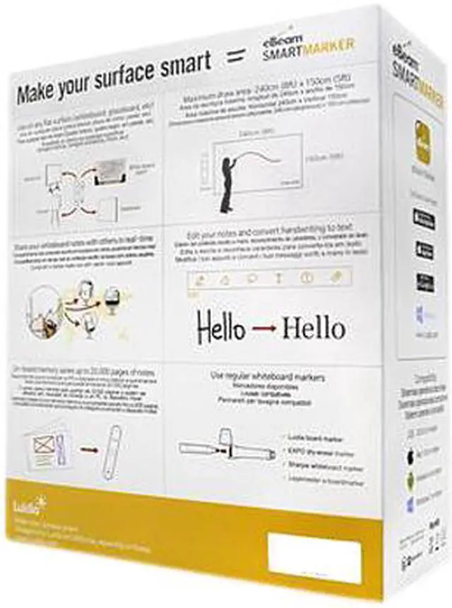 eBeam M400A90000010 SmartMarker Regular Version - 1 Digital Marker ...