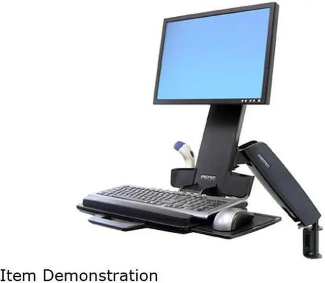 Ergotron 45-215-200 StyleView HD Combo Arm (black) - Newegg.com