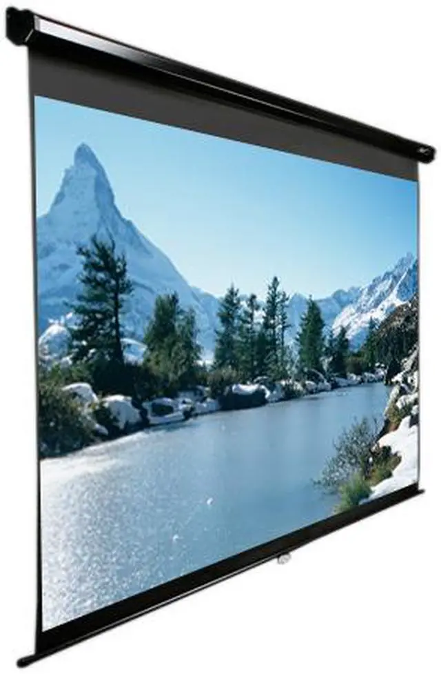 Elitescreens Manual Manual Ceiling/Wall Mount Manual Pull Down ...