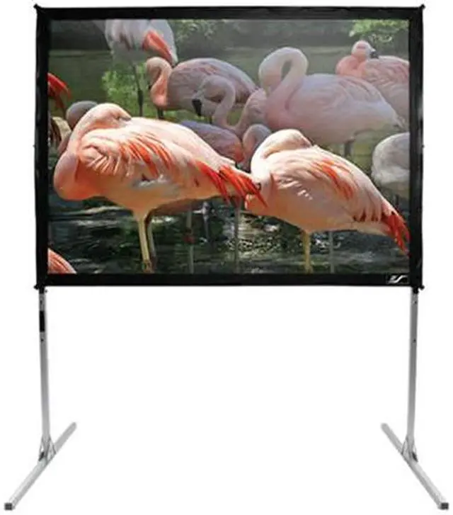 Elite Screens QuickStand Q250V Portable Projection Screen - Newegg.com