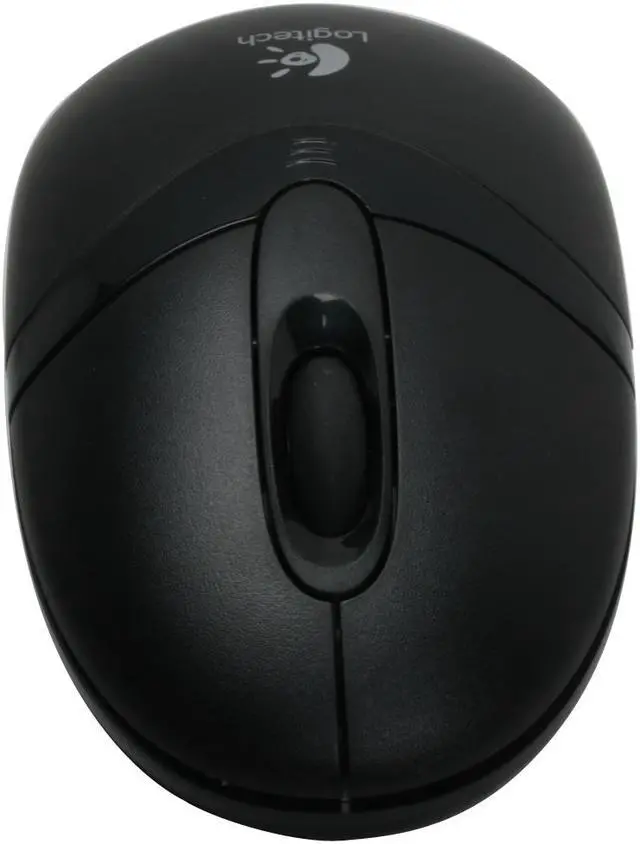 Logitech 910-000132 Black Cordless Optical Mouse - Newegg.com