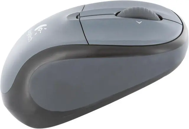 Refurbished: Logitech V220 Dark Gray Cordless Optical Mouse For ...