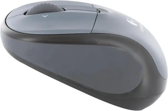 Refurbished: Logitech V220 Dark Gray Cordless Optical Mouse For ...