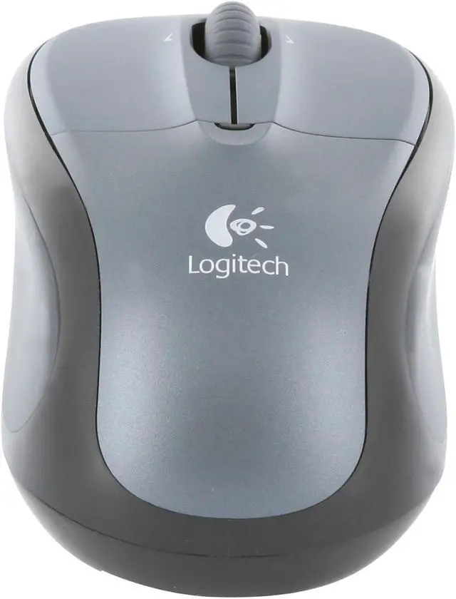 Refurbished: Logitech V220 Dark Gray Cordless Optical Mouse For ...