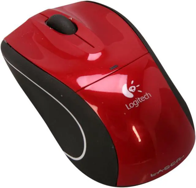 Refurbished: Logitech Recertified 910-001326 M505 Red 3-Buttons Tilt ...