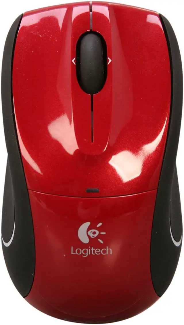 Refurbished: Logitech Recertified 910-001326 M505 Red 3-Buttons Tilt ...