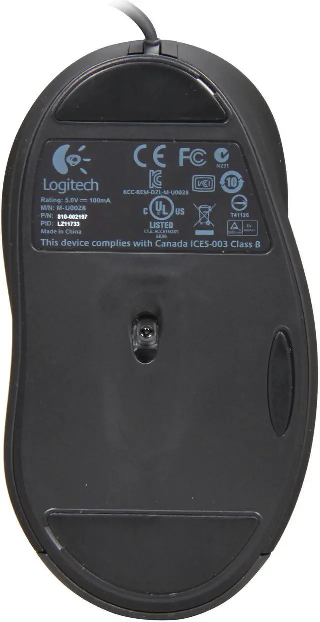 Open Box: Logitech G400 Black Wired Optical Gaming Mouse - Newegg.com