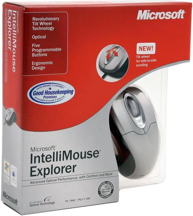 Microsoft IntelliMouse Explorer 4.0 - Newegg.com