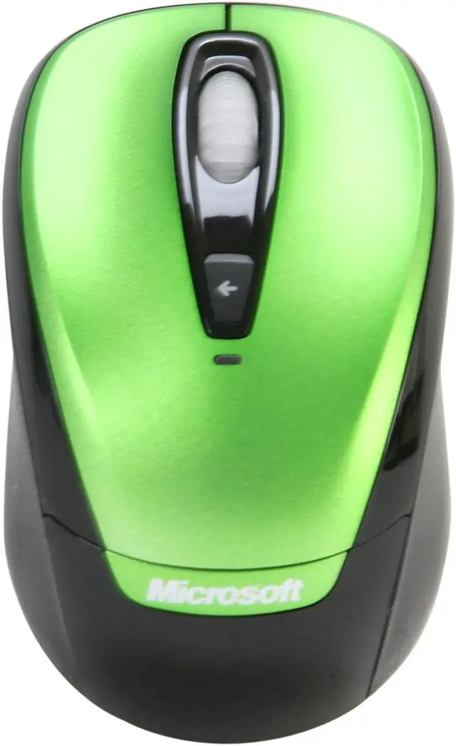 Microsoft Wireless Mobile Mouse 3000 - Green - Newegg.com