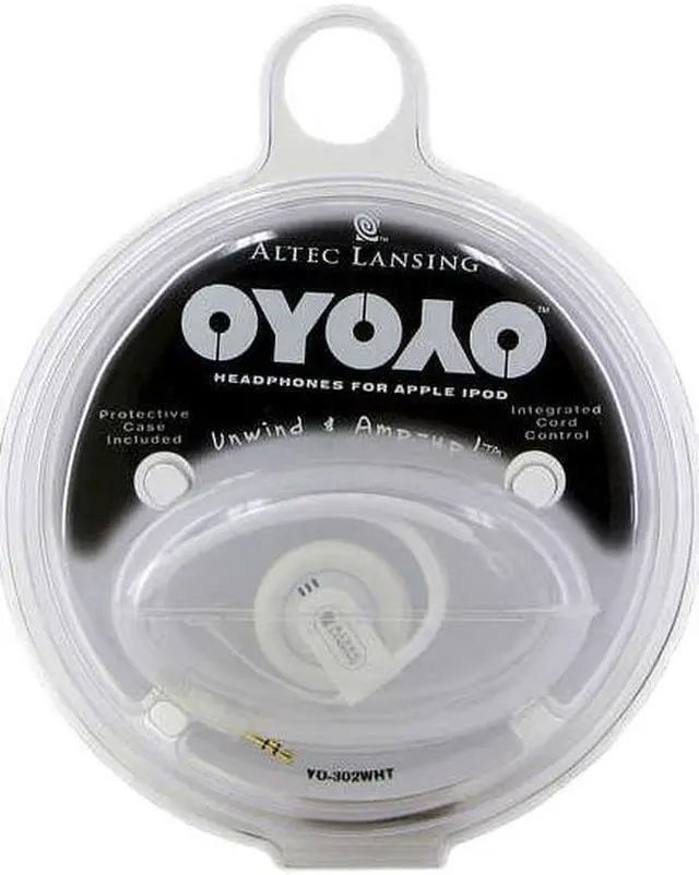 ALTEC LANSING YO-302WHT Headphone/Headset - Newegg.com