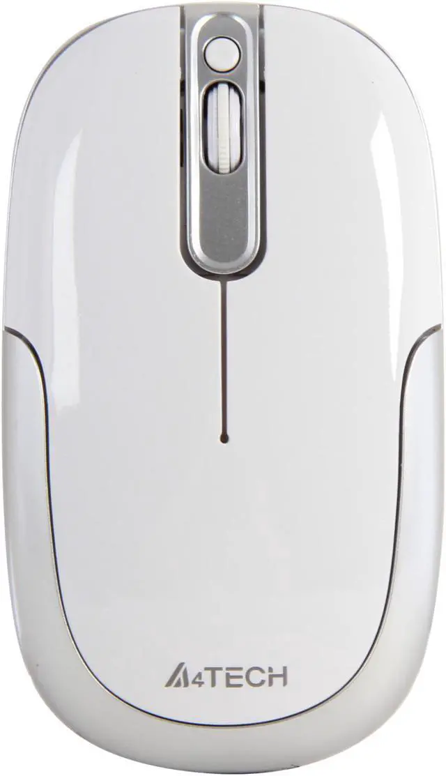 A4Tech G9-110H-2 White RF Wireless Optical PPO Zero Delay Mouse ...