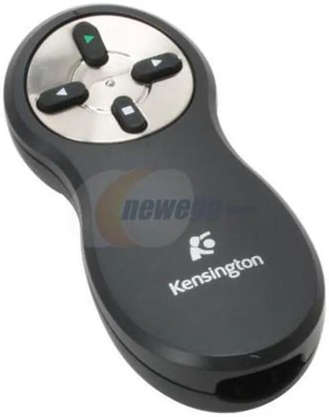 Open Box: Kensington 33373 Black/Silver 2.4GHz Wireless TrackBall ...