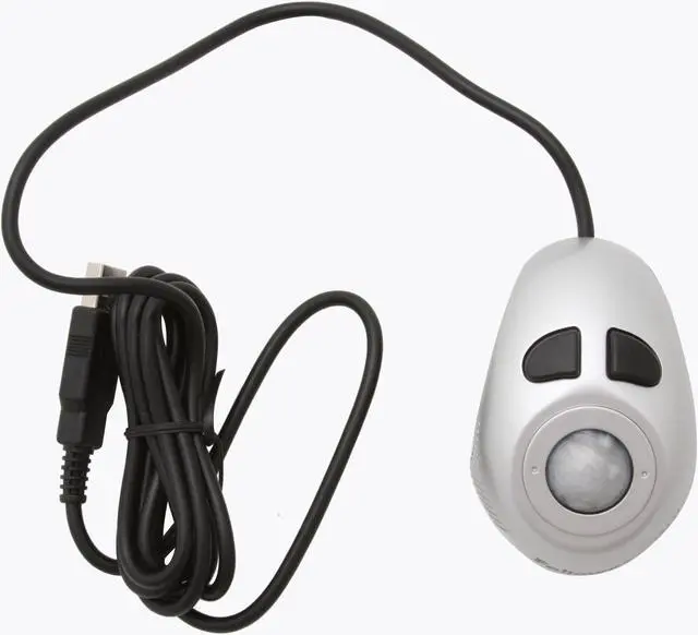 Fellowes 99928 Metallic Silver Trackball TrackBall Trac Hand-Held ...