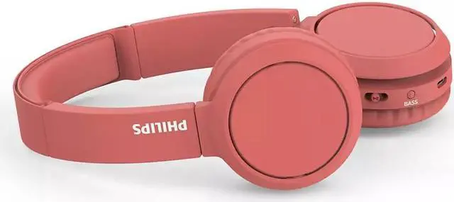 PHILIPS Red TAH4205RD/00 On-ear Wireless Headphones - Newegg.com