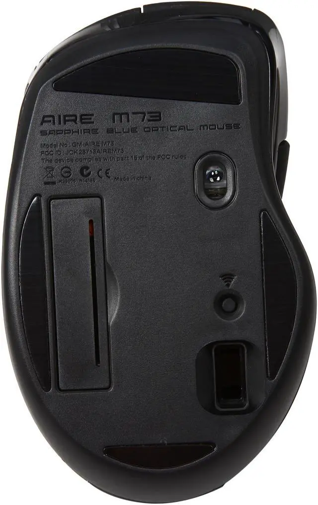 GIGABYTE AIRE M73 GM-AIRE M73 Elegant Matt Black RF Wireless Optical ...