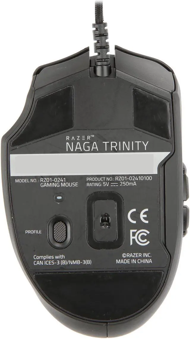 Open Box: RAZER Certified Refurbished NAGA Trinity (RZ01-02410100 ...