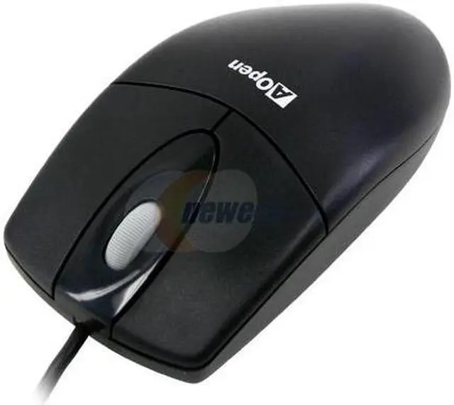 AOpen W-23B Black Wired Ball Mouse - Newegg.ca