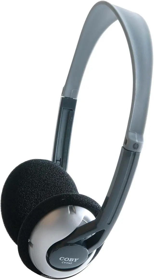 COBY CV-H42 Supra-aural Deep Bass Lightweight Headphone - Newegg.com