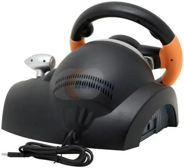 Genius Speed Wheel 3 MT - Vibration Feedback Racing Wheel with Gear ...