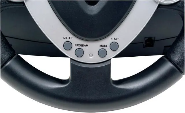 Genius Twin Wheel - Vibration Feedback Racing Wheel for PS2&PC with 12 ...