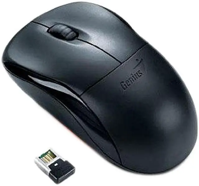 Genius 31030089101 Black RF Wireless Optical Mouse - Newegg.com