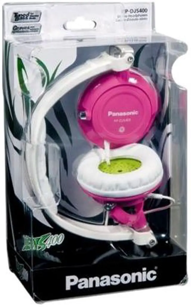 Panasonic Pink RP-DJS400-Z Supra-aural DJ Street Style Monitor ...