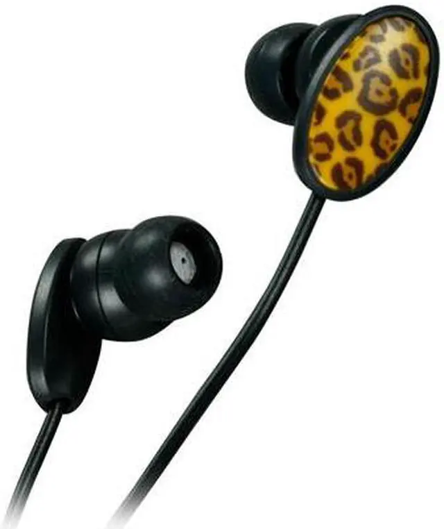 JVC HAFXP3LP Fashionista Earbuds - Leopard - Newegg.com