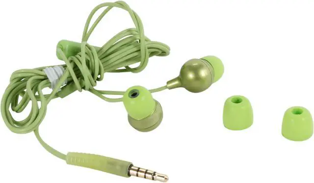 JVC Green 3.5mm In-Ear Headset w/ One Button Remote HA-FR36-G - Newegg.com
