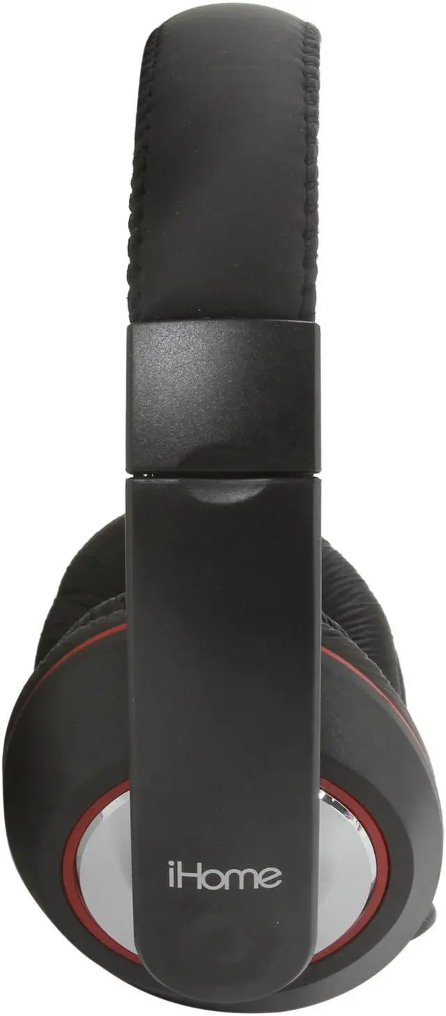 iHome iB40B Over-the-Ear Studio Monitor Style Stereo Headphone with In ...